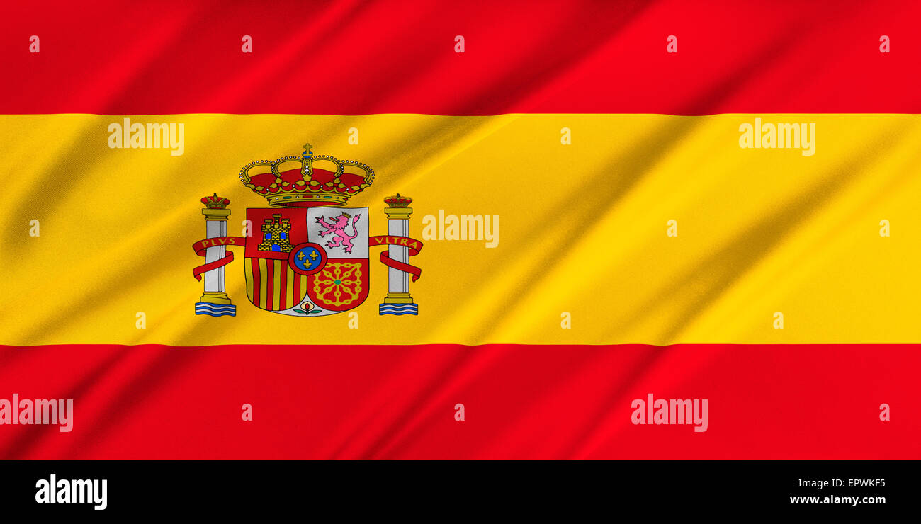 Spain flag icon hi-res stock photography and images - Alamy