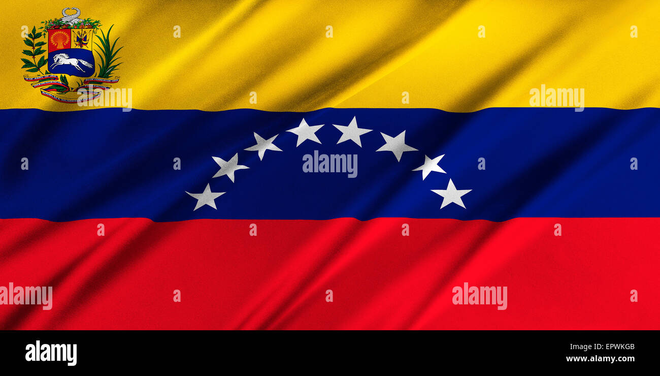 Flag of Venezuela Stock Photo - Alamy