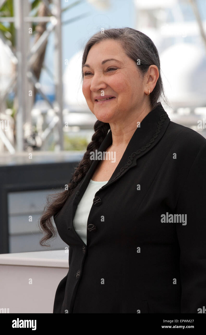 Cannes, France. 22nd May, 2015. Actress Robin Bartlett at the Chronic ...