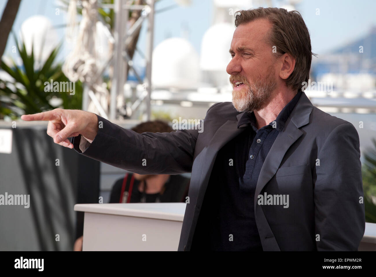 Cannes, France. 22nd May, 2015. Actor Tim Roth at the Chronic film ...