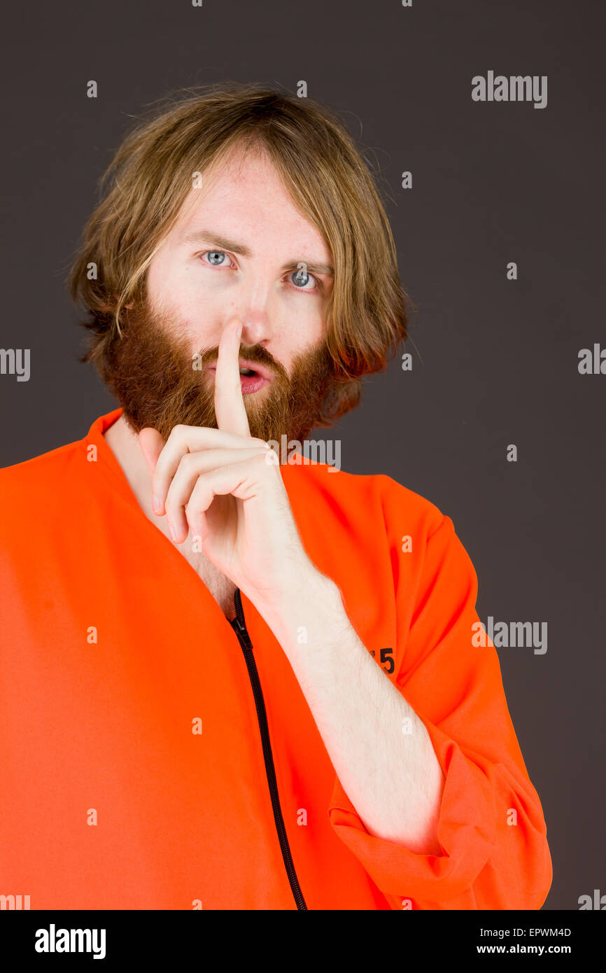 Model in studio isolated on plain grey background Stock Photo - Alamy