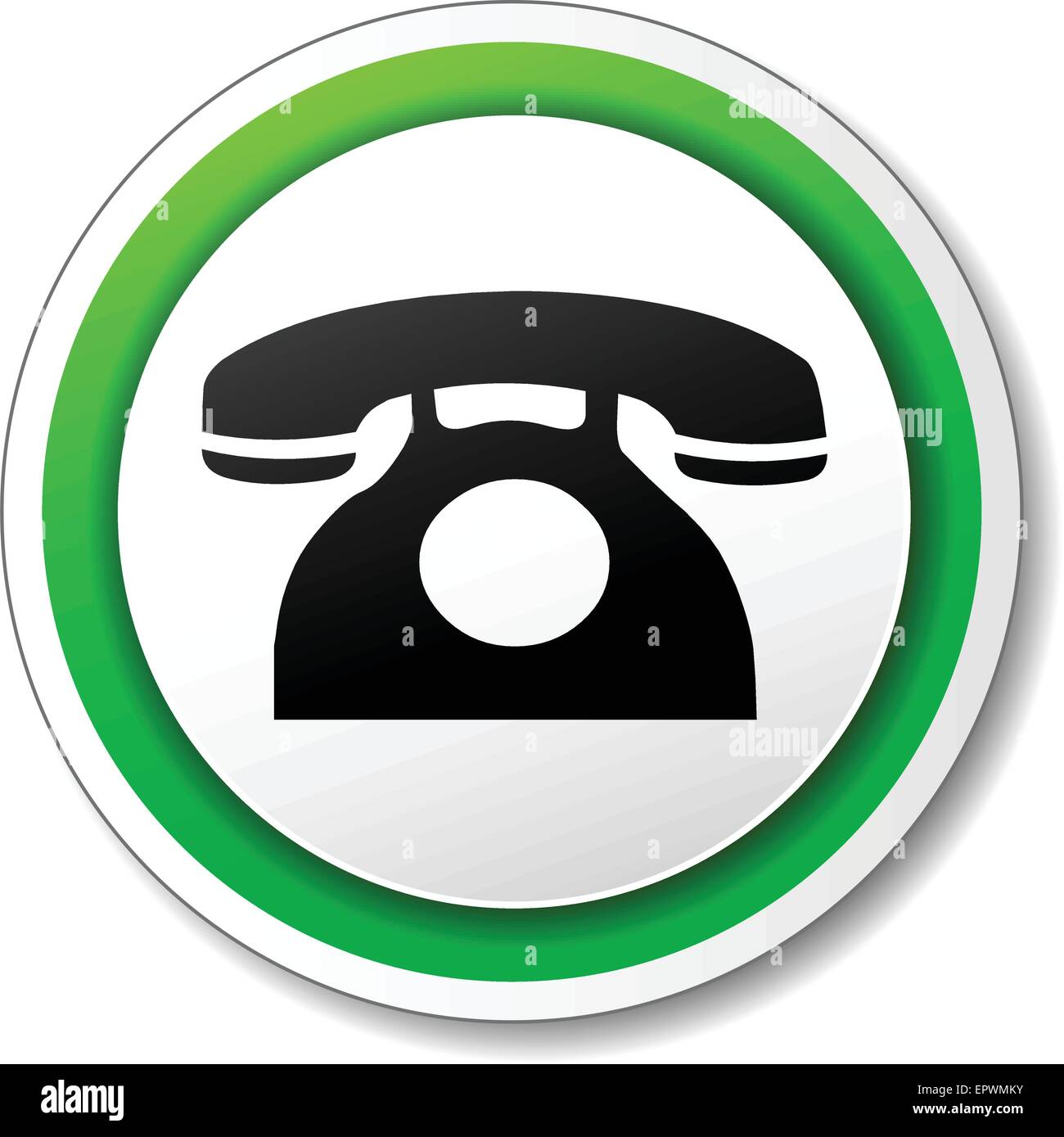 Telephone ring Stock Vector Images - Alamy