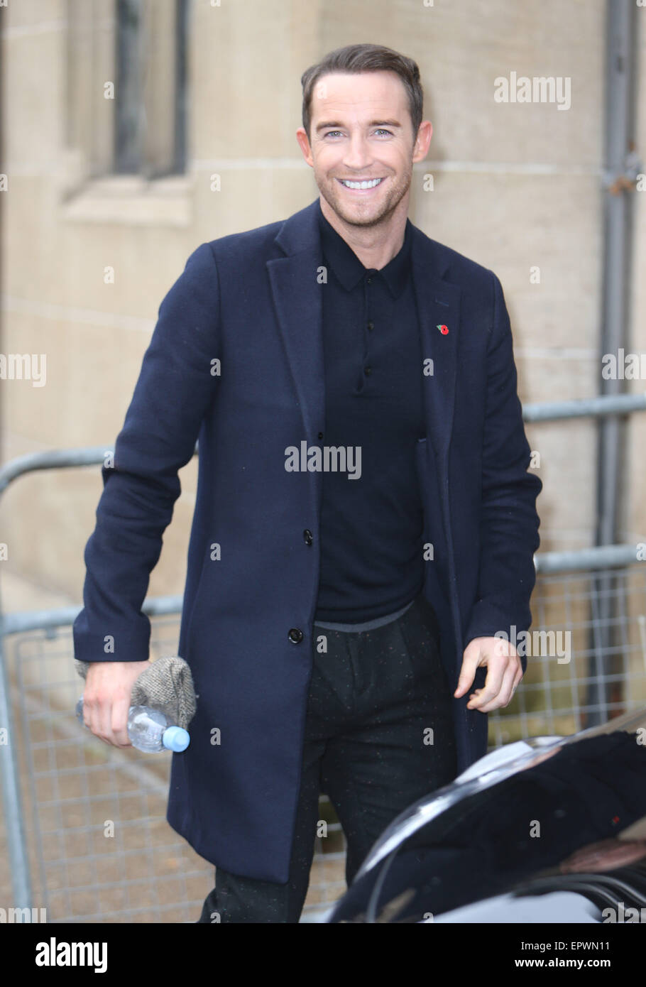 Jay James outside the ITV studios Featuring: Jay James Where: London ...
