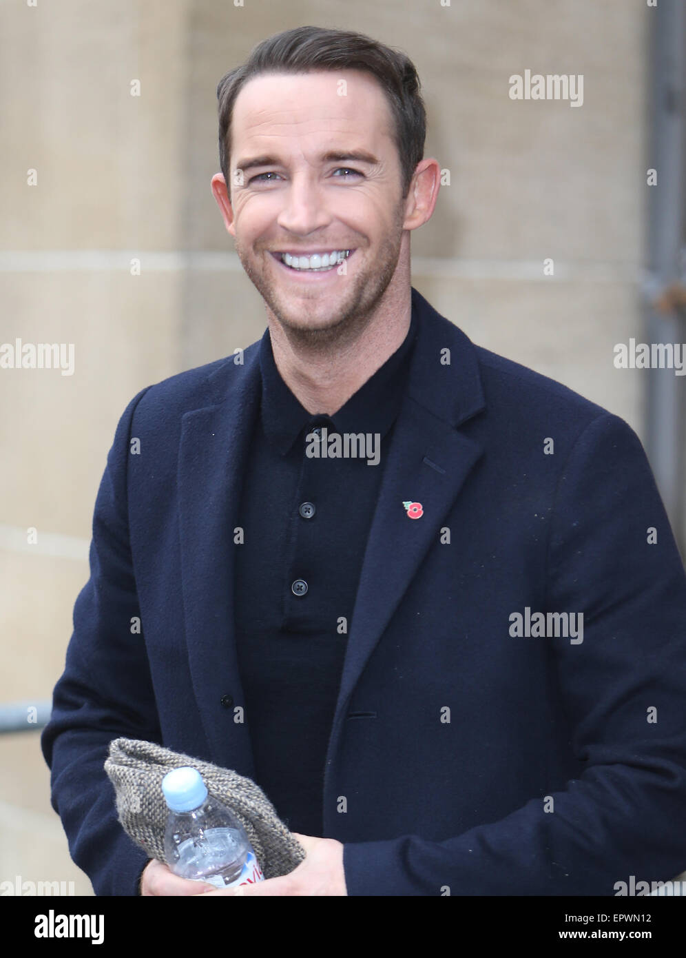 Jay James outside the ITV studios Featuring: Jay James Where: London ...