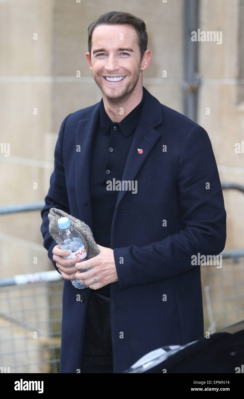 Jay James outside the ITV studios Featuring: Jay James Where: London ...