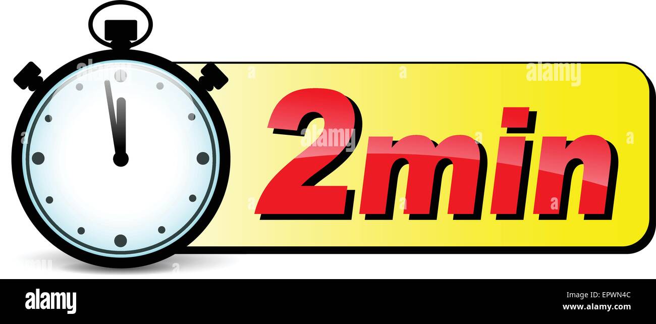 illustration of two minutes stopwatch design icon Stock Vector Image ... illustration of two minutes stopwatch design icon Stock Vector Image ...
