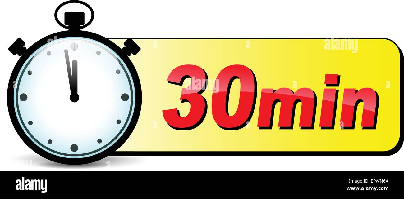 30 Minute Timer Clipart
