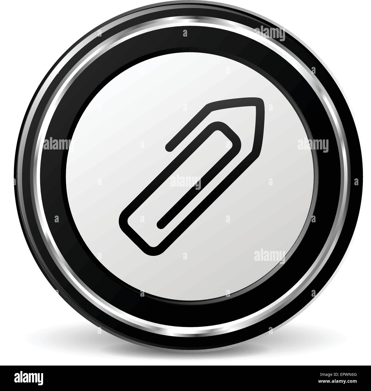 Paper Clip Icon Paper Clip Free Education Icons