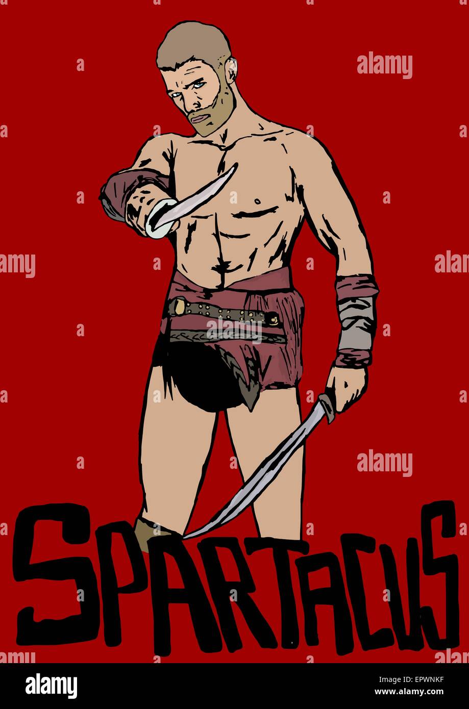 Gladiator spartacus hi-res stock photography and images - Alamy