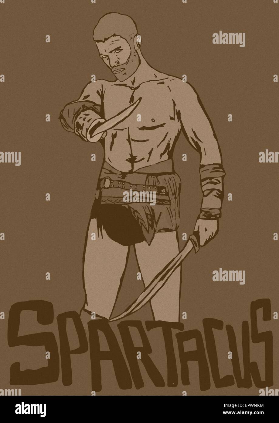 Spartacus gladiator hi-res stock photography and images - Alamy