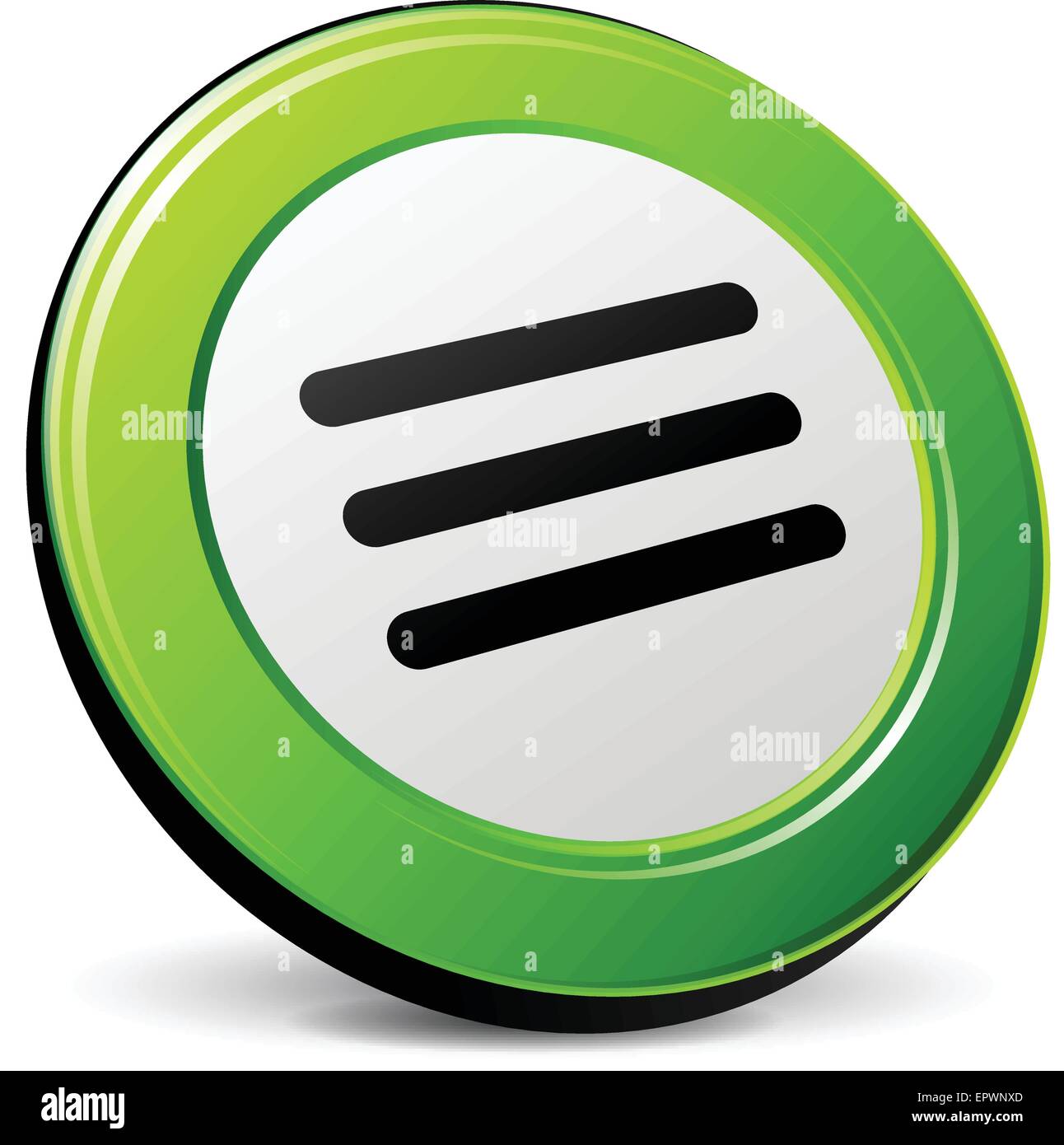 illustration of expand 3d icon on white background Stock Vector Image ...