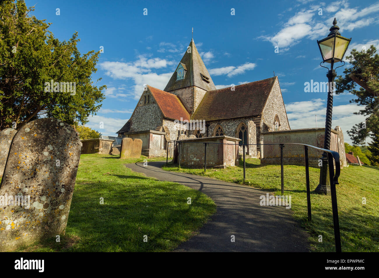 St Margaret's church in Ditchling, East Sussex, England Stock Photo - Alamy