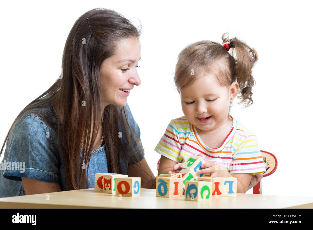 Teaching educational smile hi-res stock photography and images - Alamy