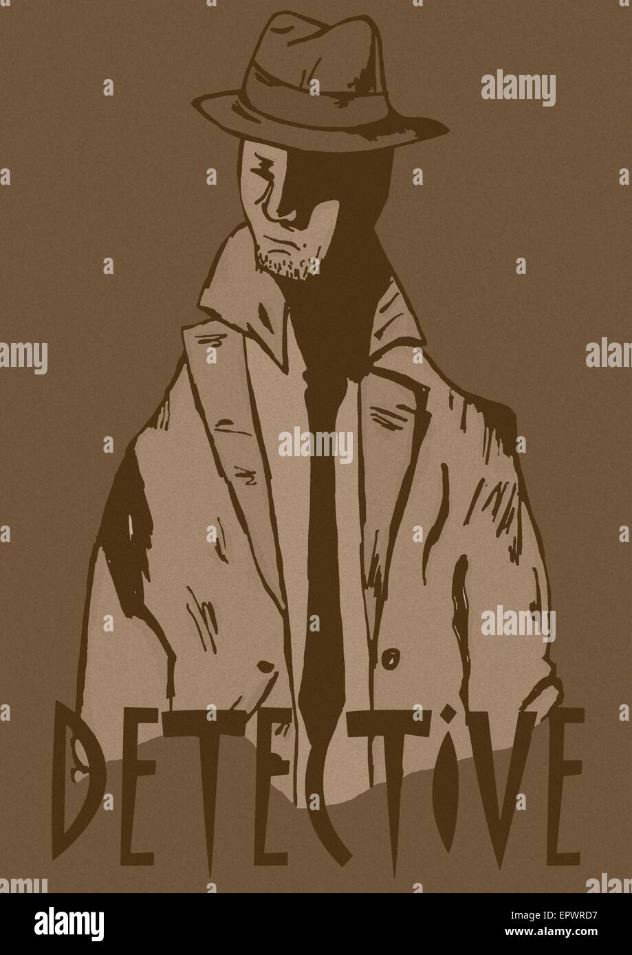 Detective Hat High Resolution Stock Photography and Images - Alamy
