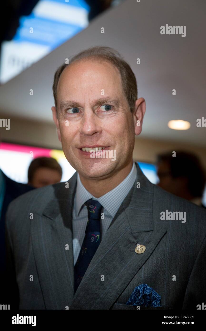 The Hague, The Netherlands. 21st May, 2015. Prince Edward, Earl of ...