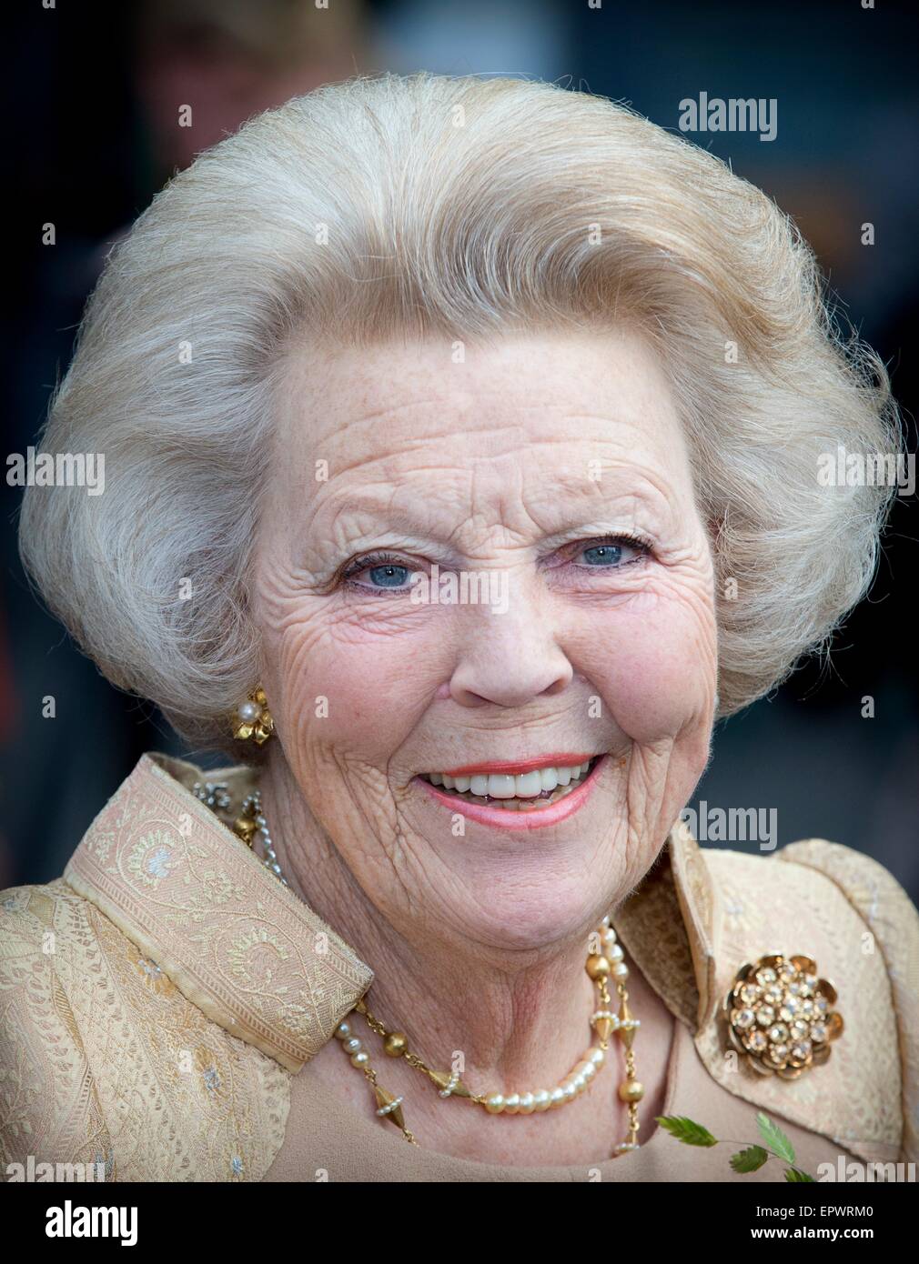 Dutch Princess Beatrix attends Long Live Arts conference, 21 May 2015 ...