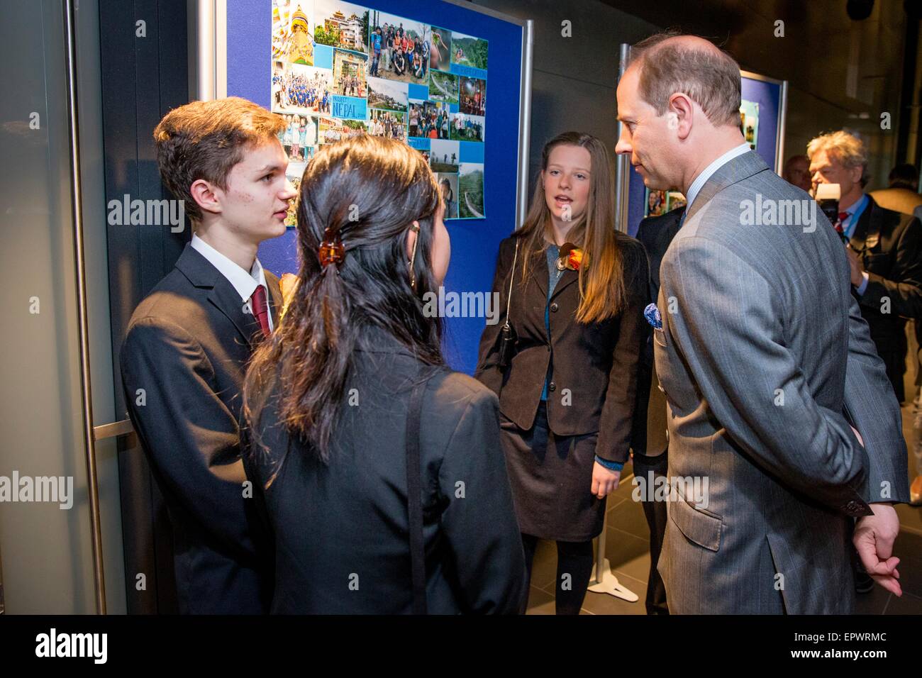 The Hague, The Netherlands. 21st May, 2015. Prince Edward, Earl of ...