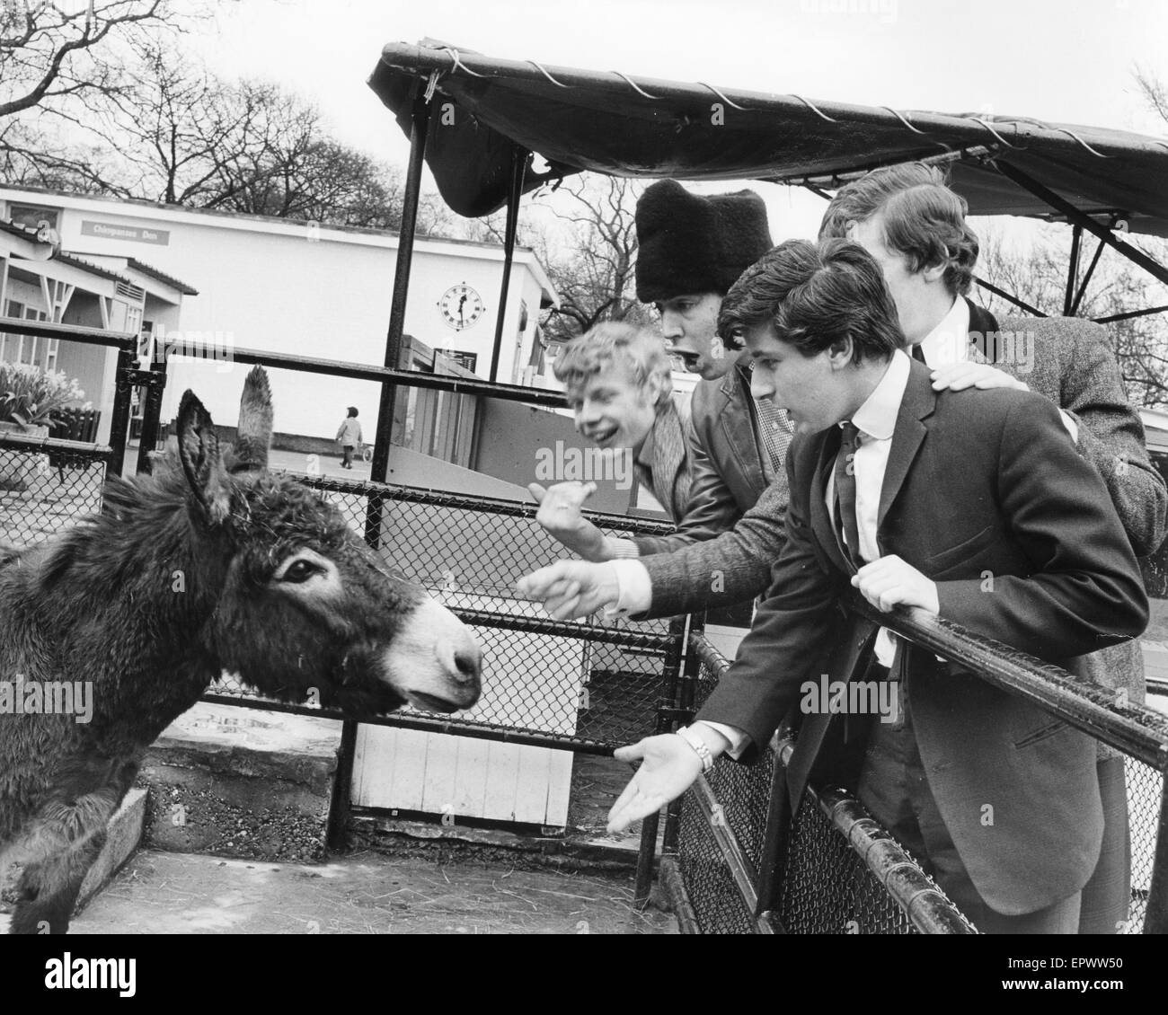 FOUR PENNIES UK pop group in April 1964. Photo Tony Gale Stock Photo ...