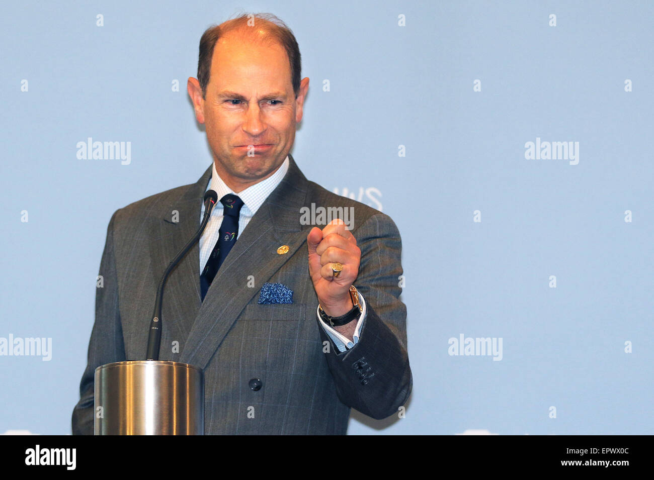 Britain's Prince Edward attends the Golden Award of the International ...