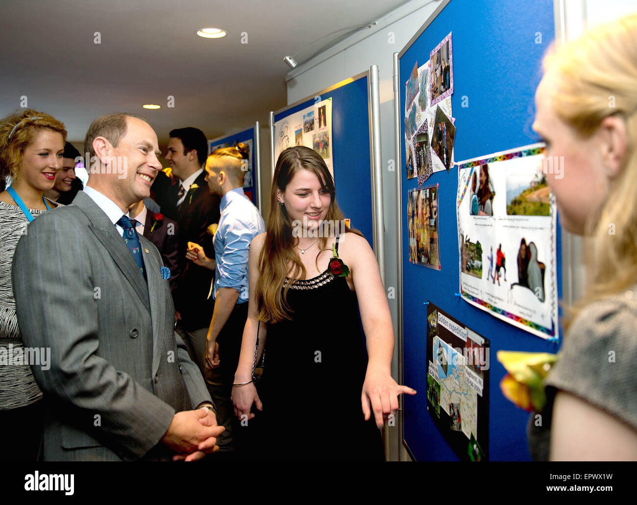 Britain's Prince Edward attends the Golden Award of the International ...