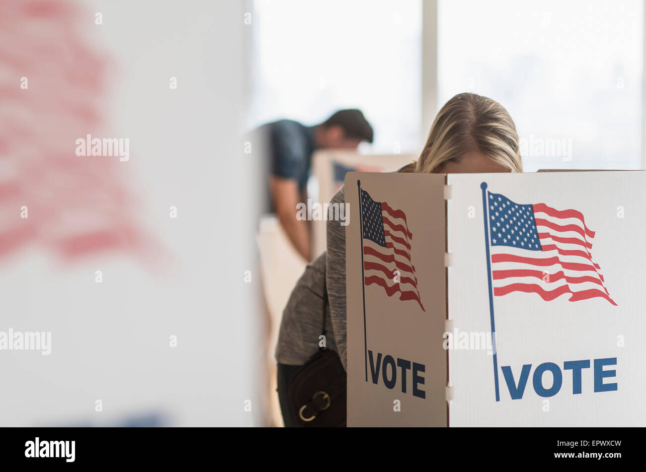 Young people election day hi-res stock photography and images - Alamy