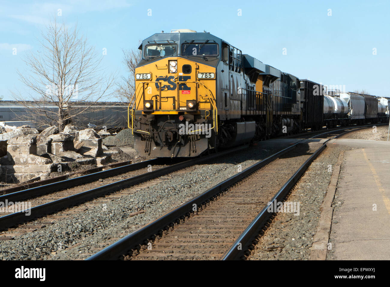 Rail and road freight hi-res stock photography and images - Alamy