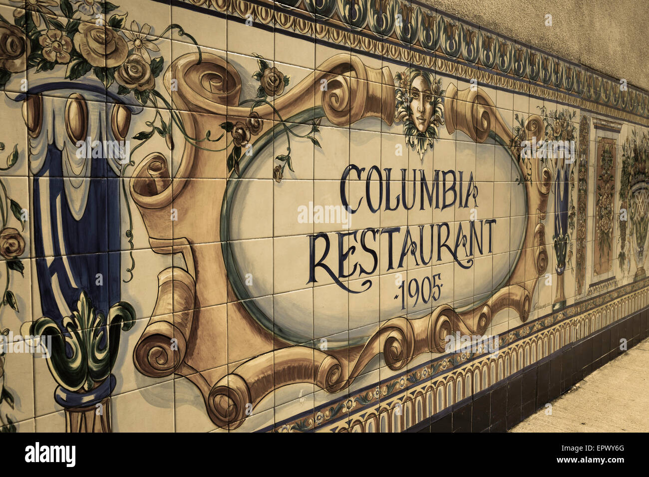 Columbia Restaurant in Ybor City, Tampa, Florida Stock Photo - Alamy