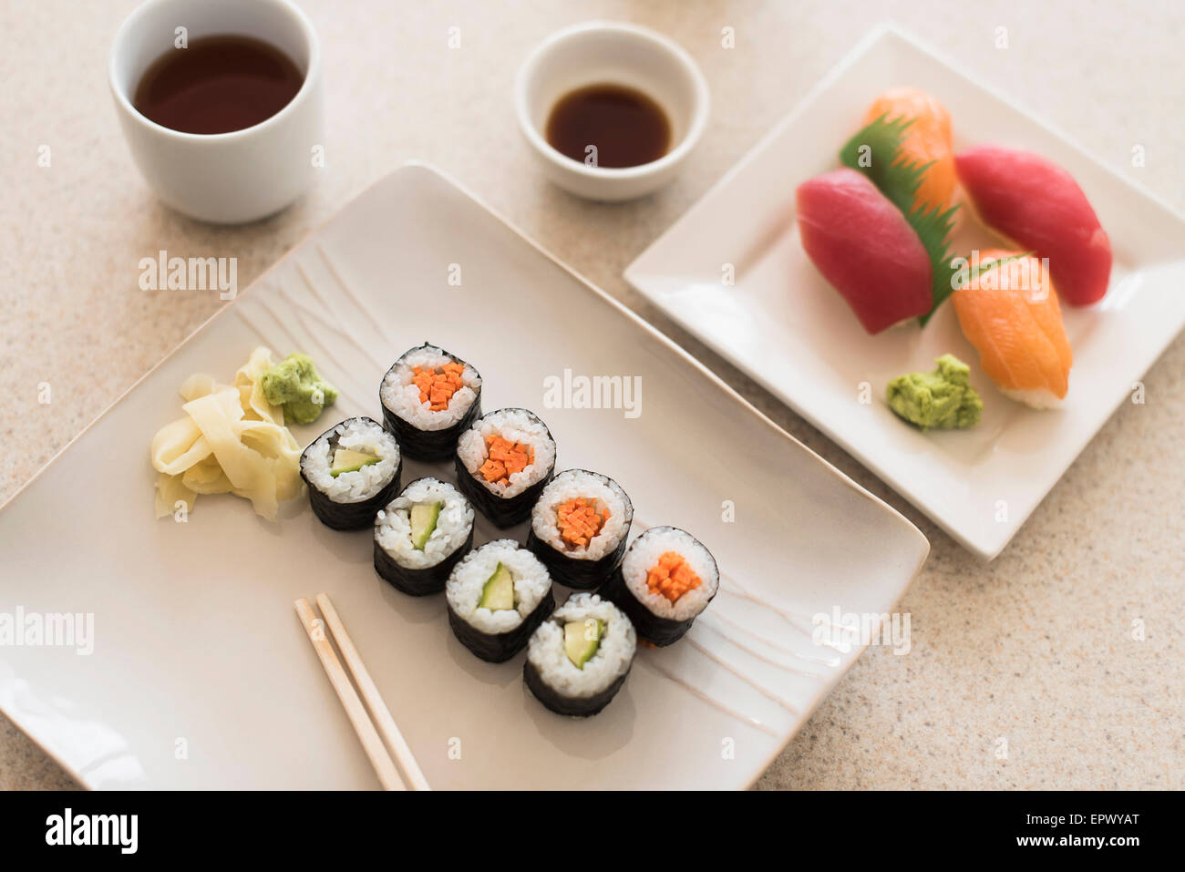 Closeups sushi hi-res stock photography and images - Alamy