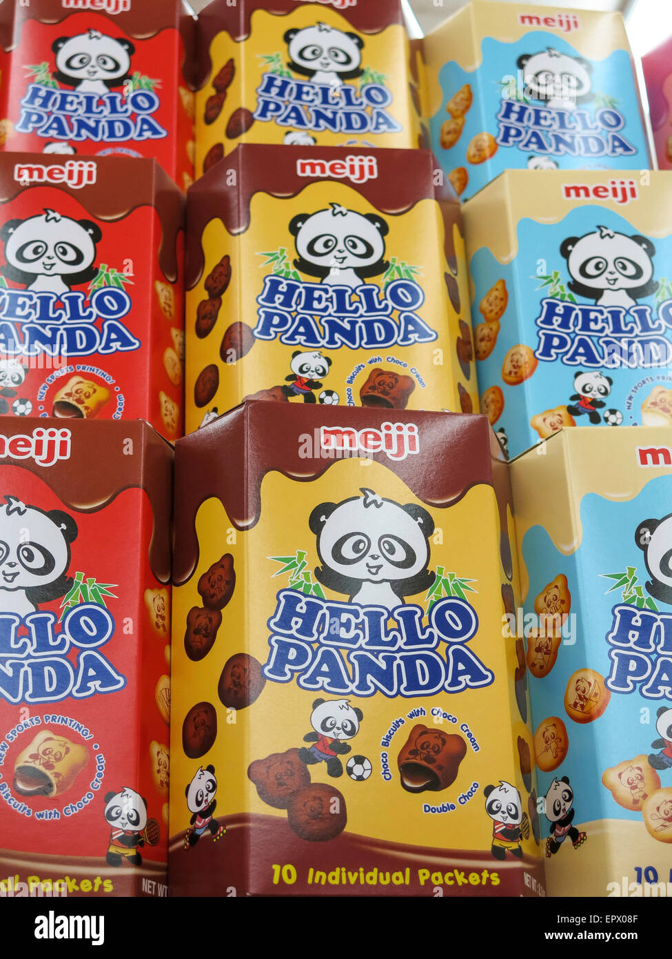 Hello Panda Cream Filled Biscuits, Grocery Store , Chinatown, NYC, USA ...