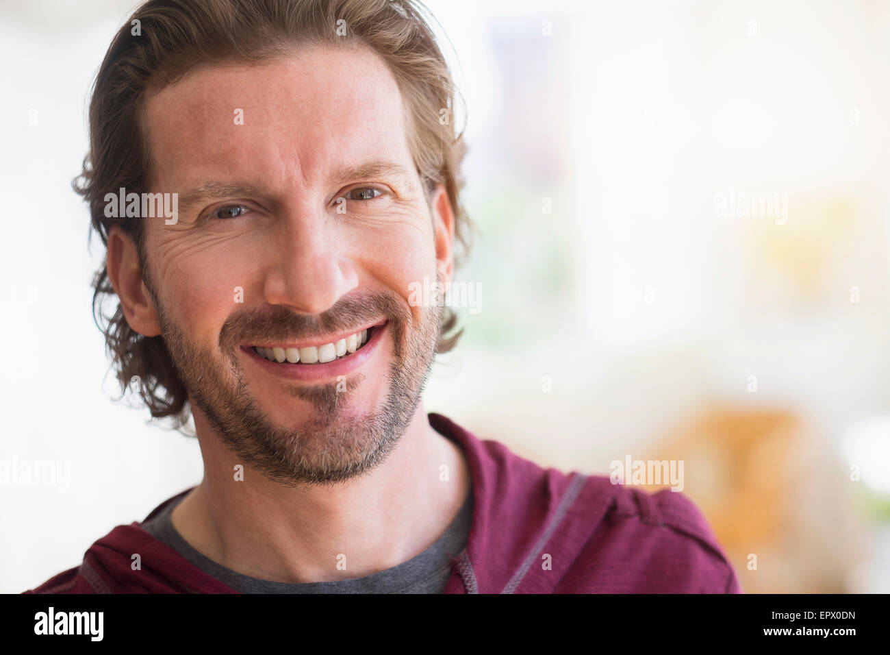 Handsome man 40s hi-res stock photography and images - Alamy