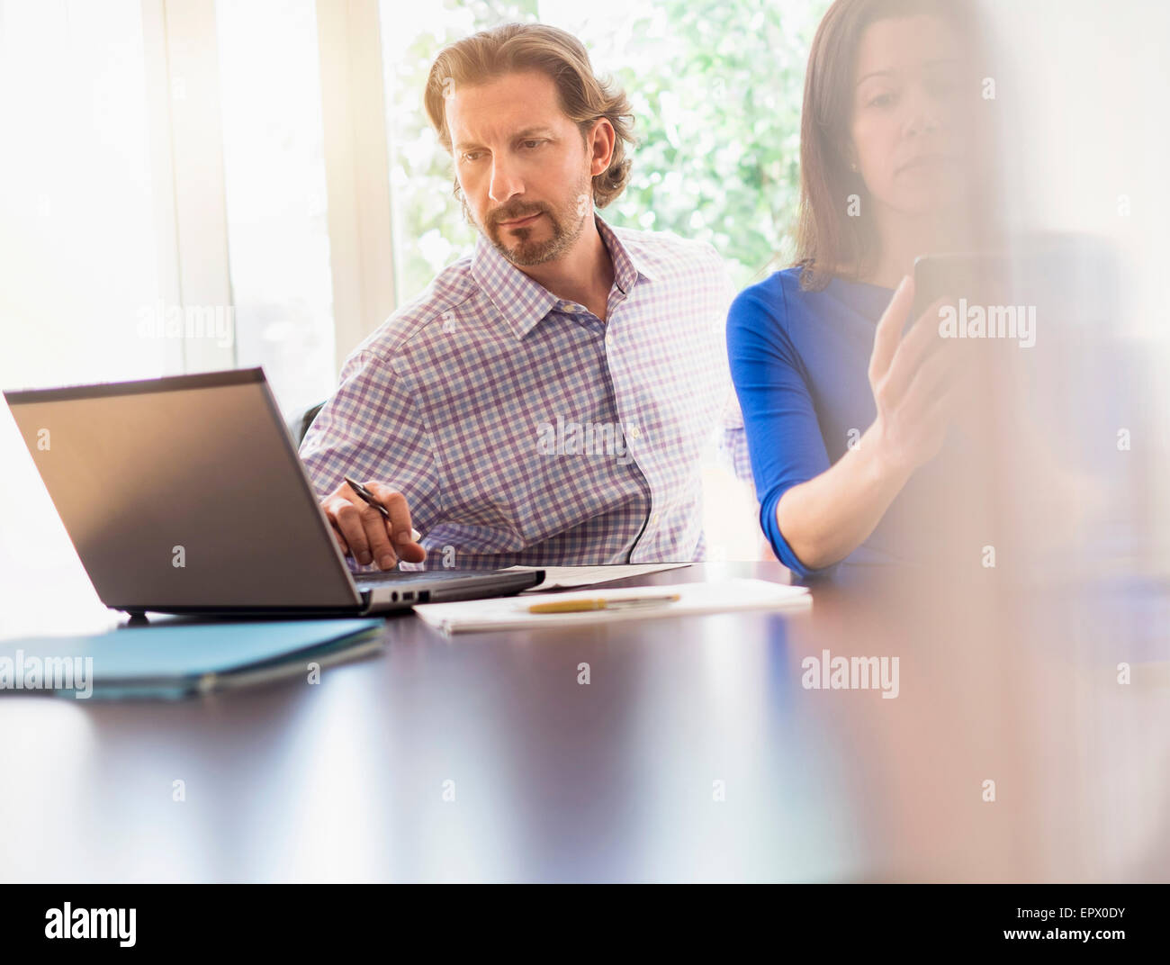 Business people at meeting Stock Photo - Alamy