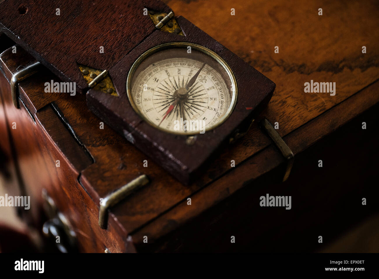 Antique compass hi-res stock photography and images - Alamy