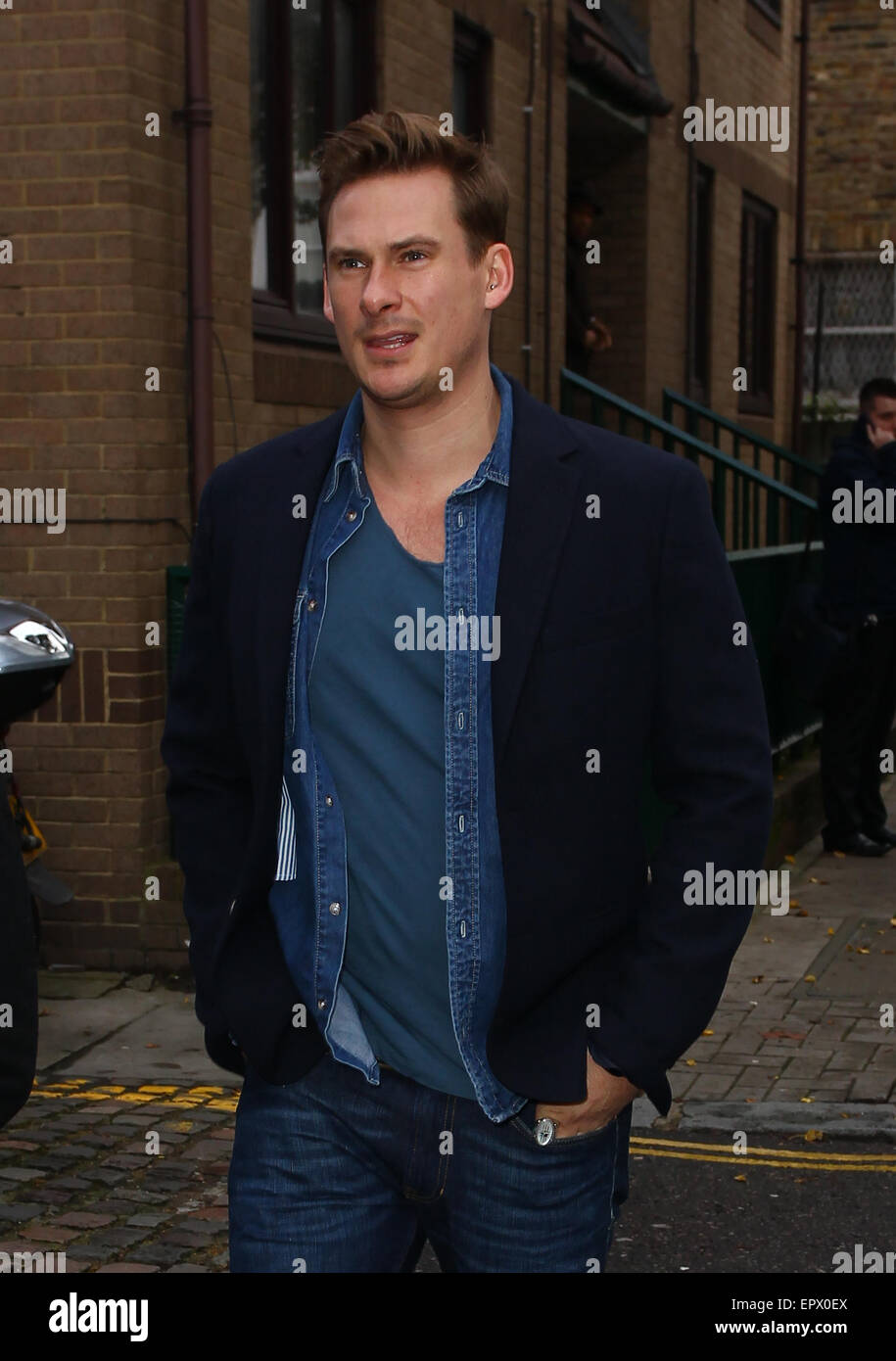 Simon Webbe, Anthony Costa, Lee Ryan and Seal arrive at SARM Studios in ...