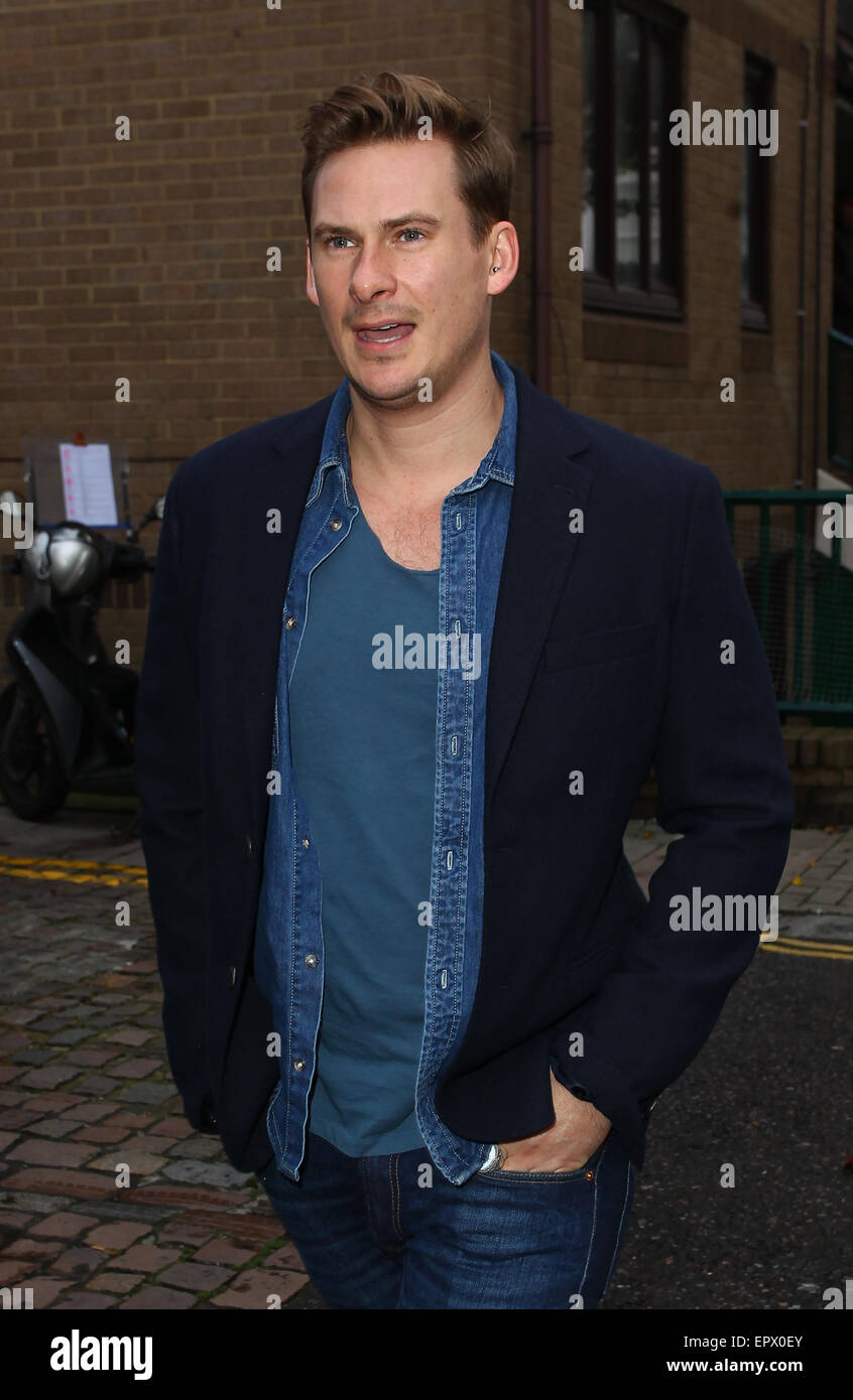 Simon Webbe, Anthony Costa, Lee Ryan and Seal arrive at SARM Studios in ...
