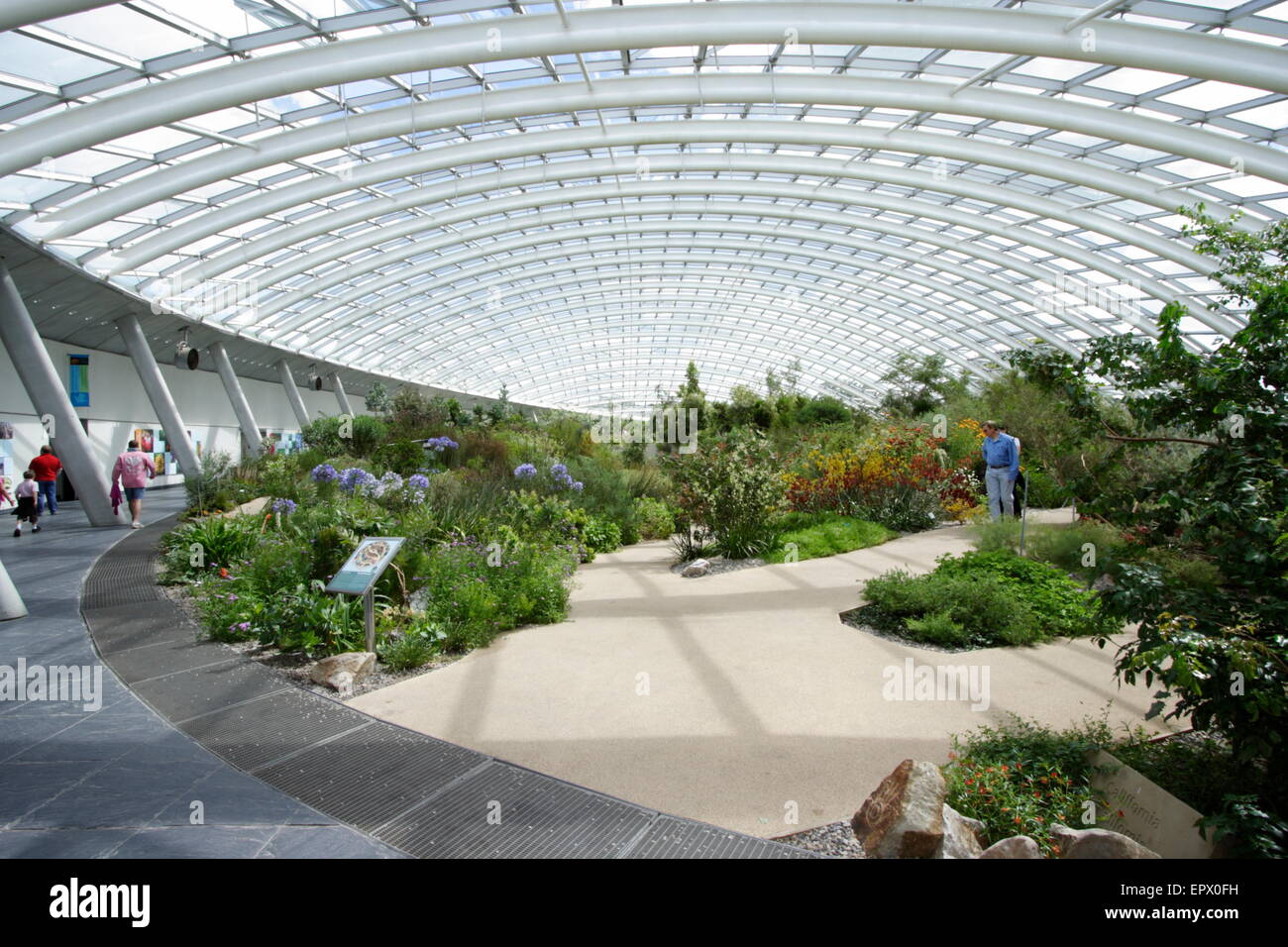 National Botanic Garden Of Wales, Carmarthenshire, West Wales, UK Stock ...