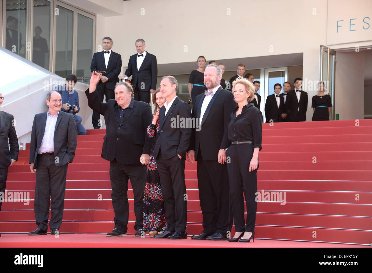 Cannes, France. 14th May, 2015. CANNES, FRANCE - MAY 22: Gérard ...