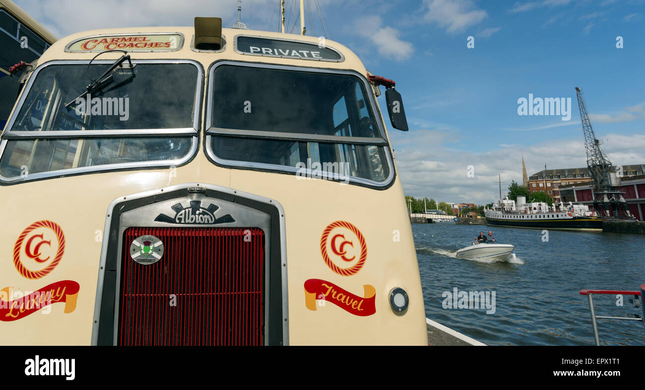 1950s bus hi-res stock photography and images - Alamy