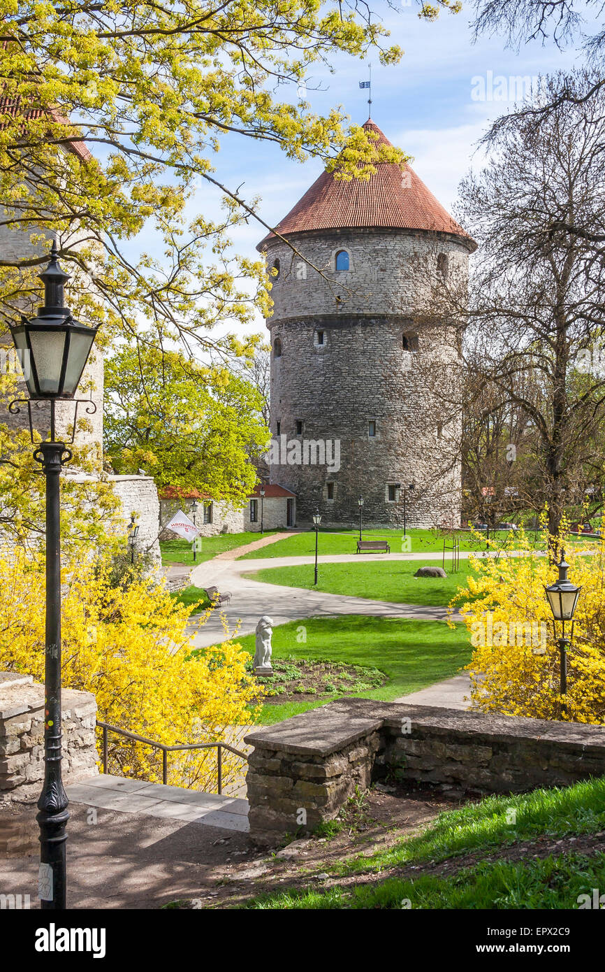Springtime In Medieval Town Stock Photo - Alamy