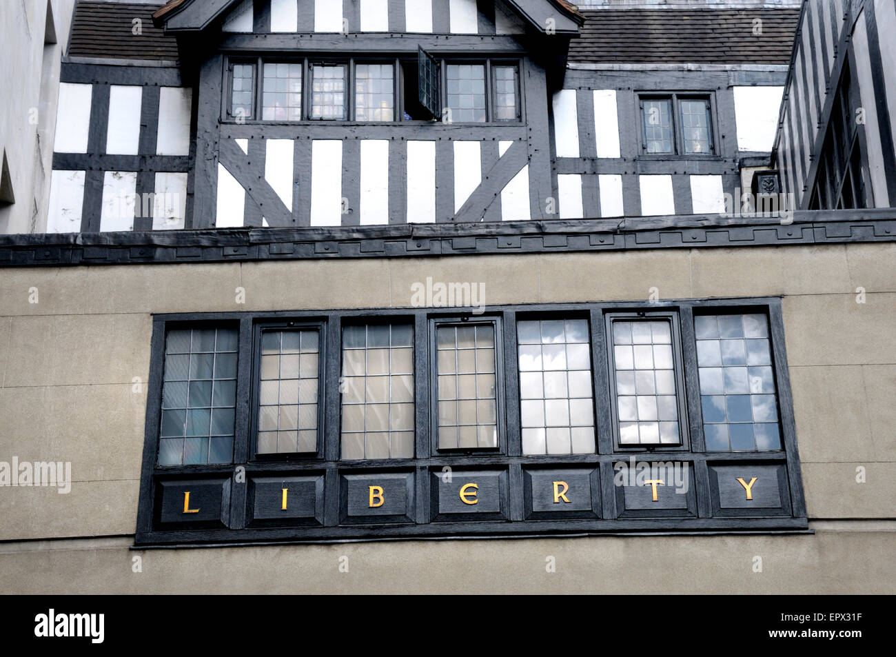 Liberty Department Store Shop London High Resolution Stock Photography ...