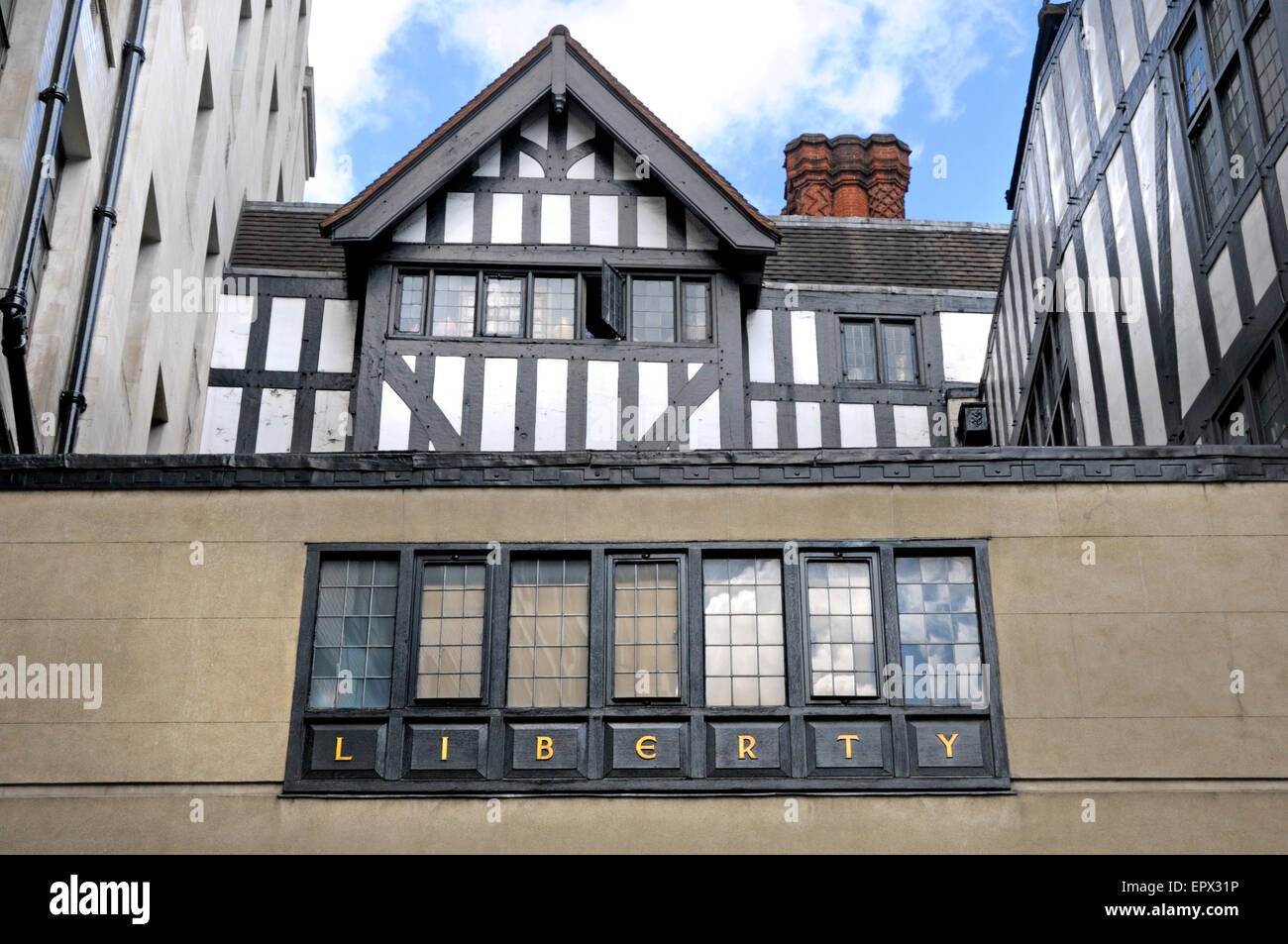 London, England, UK. Liberty department store in Great Marlborough ...