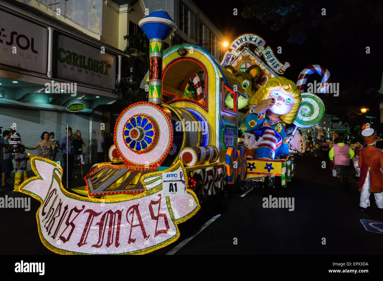 Nassau bahamas carnival float junkanoo hi-res stock photography and ...