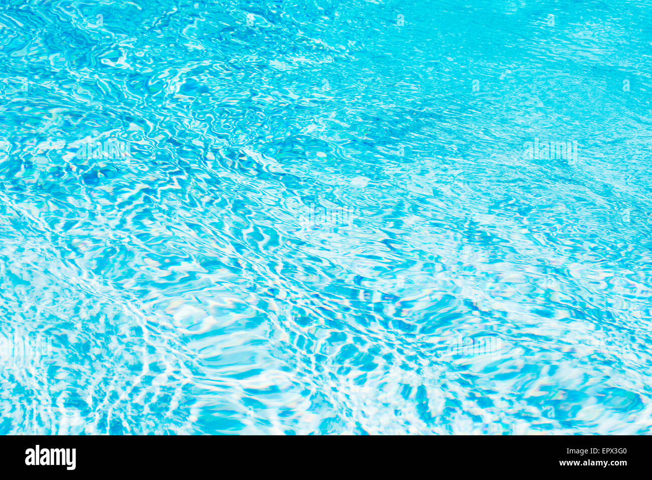 View of blue water Stock Photo - Alamy