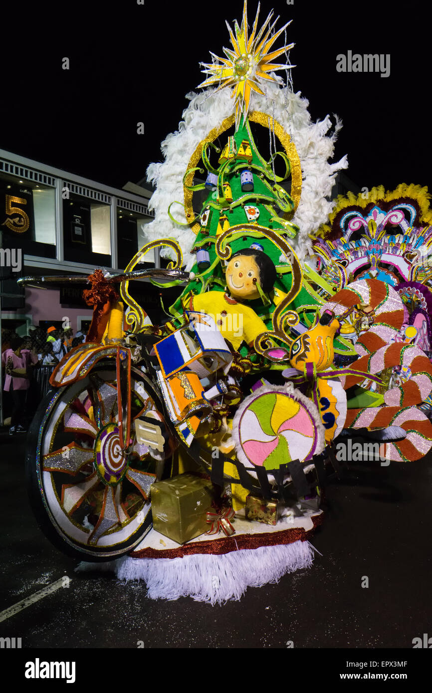 Nassau bahamas carnival float junkanoo hi-res stock photography and ...