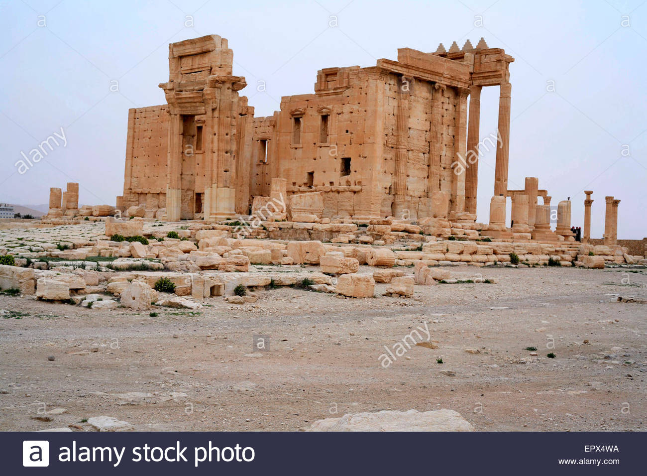 Temple Of Baal Shamin Stock Photos & Temple Of Baal Shamin Stock Images ...