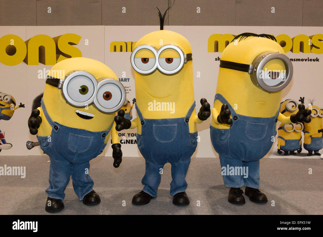 Minions 2015 hi-res stock photography and images - Alamy