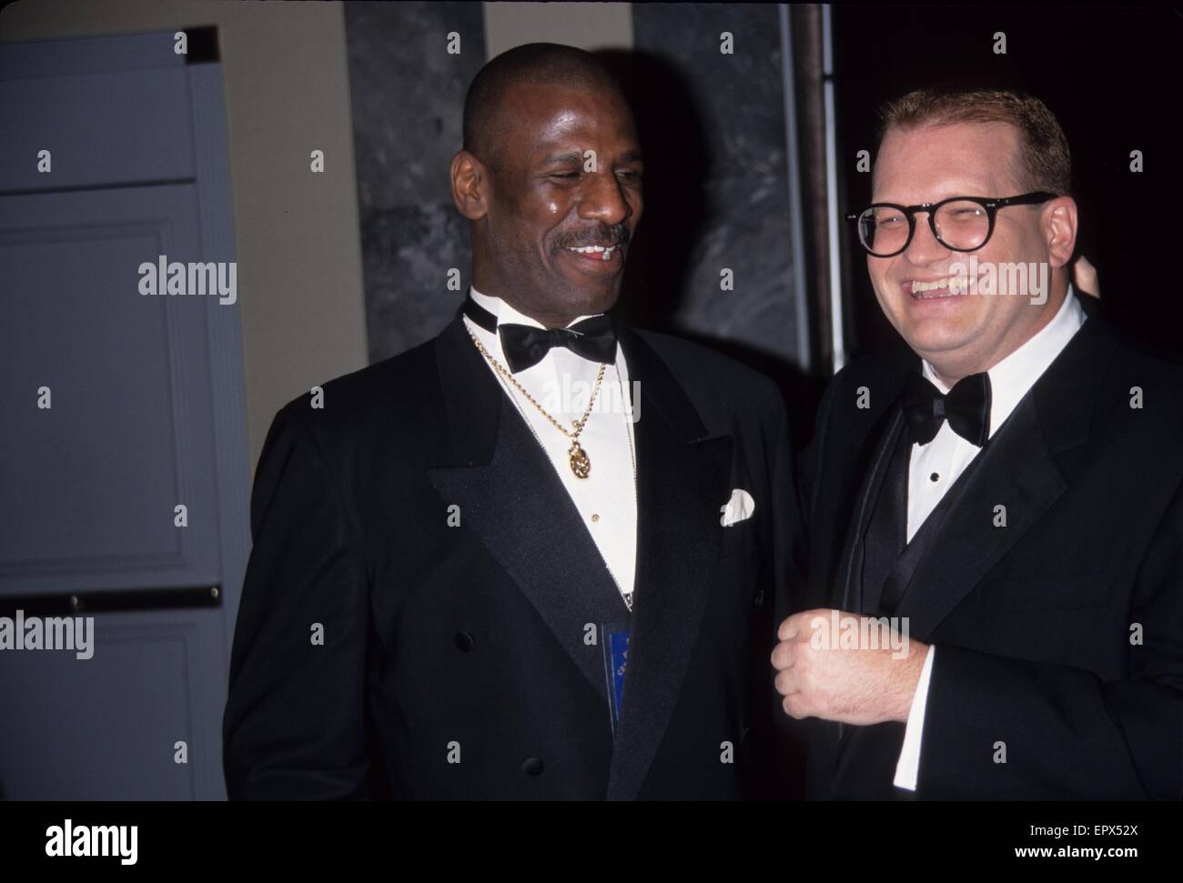 MICHAEL SPINKS with D. Carey. (Credit Image: © Judie Burstein/Globe Photos/ZUMA Wire Stock Photo ...