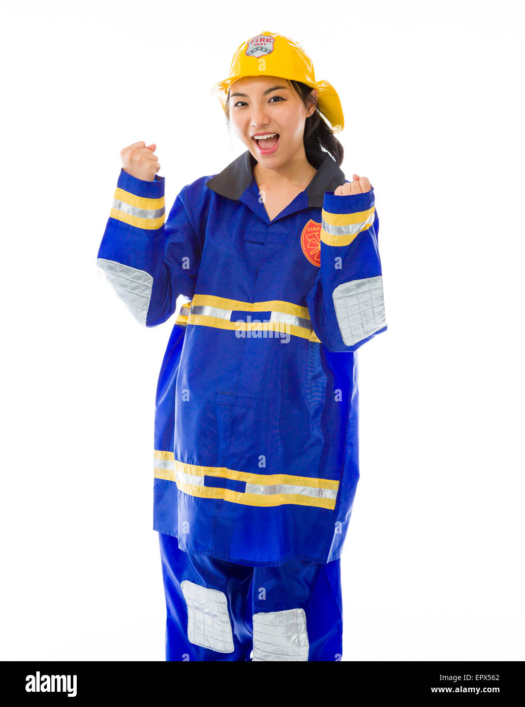 Lady fireman hi-res stock photography and images - Alamy