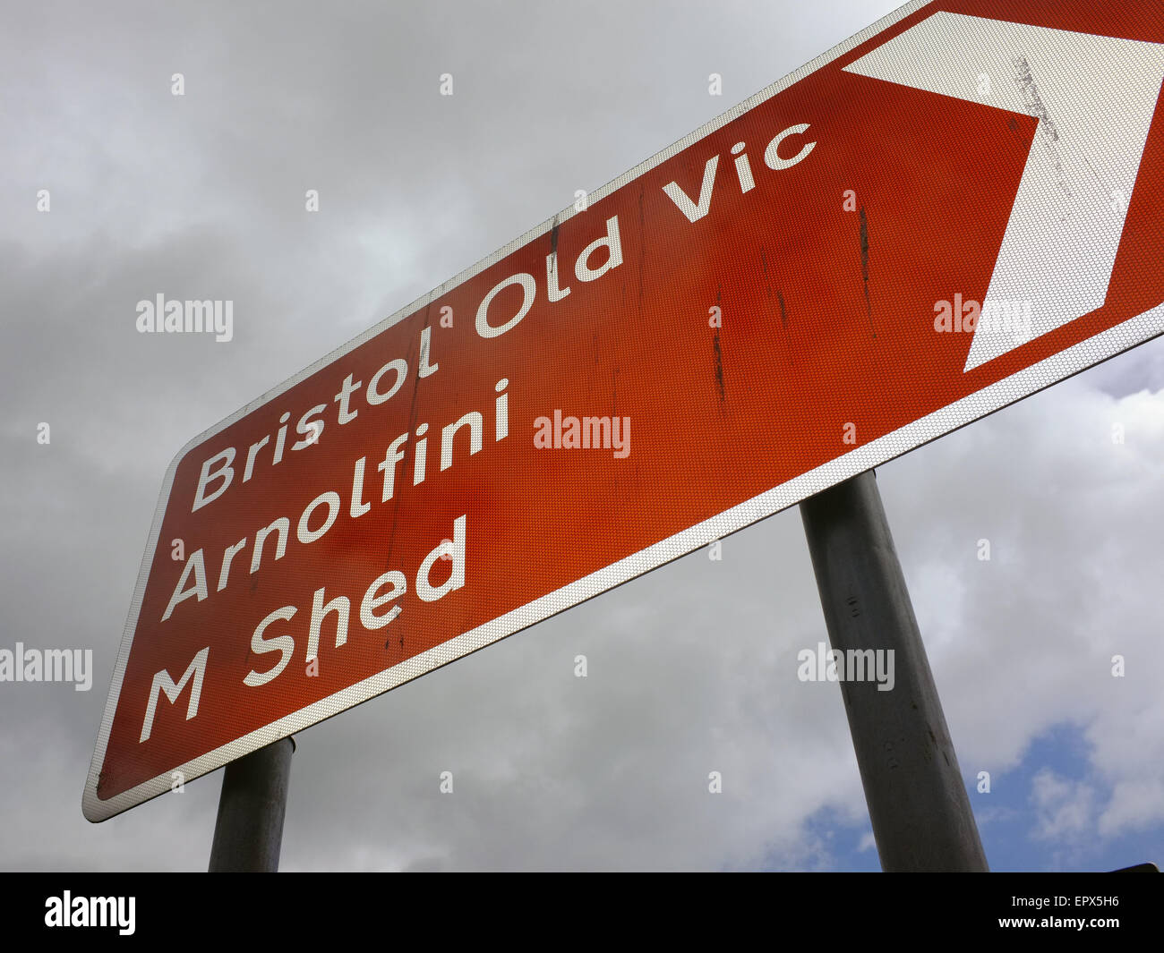 Traffic Signs Guides Brown