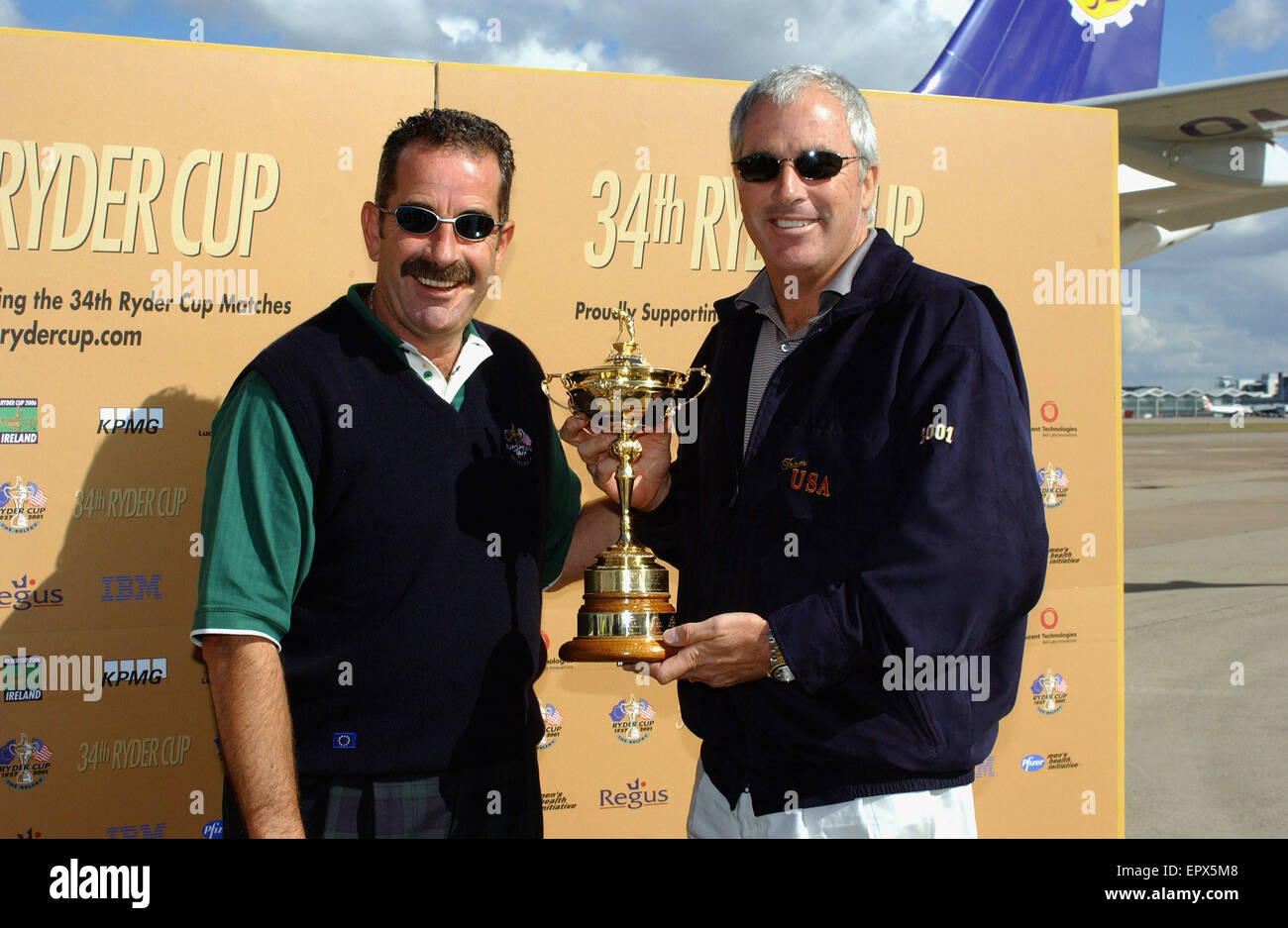 ryder cup sam torrance curtis strange Stock Photo - Alamy