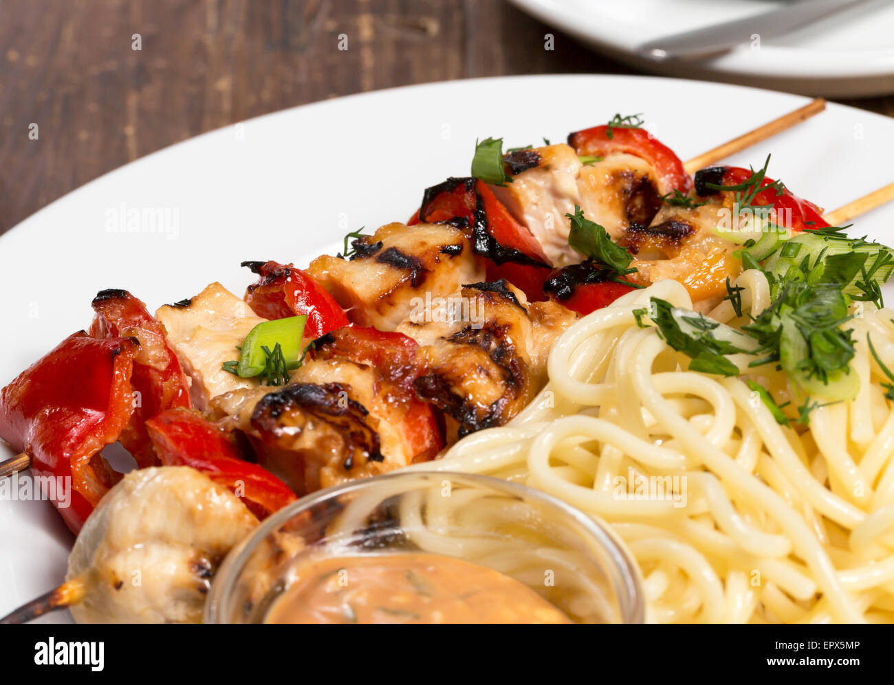 Chicken spaghetti hi-res stock photography and images - Alamy